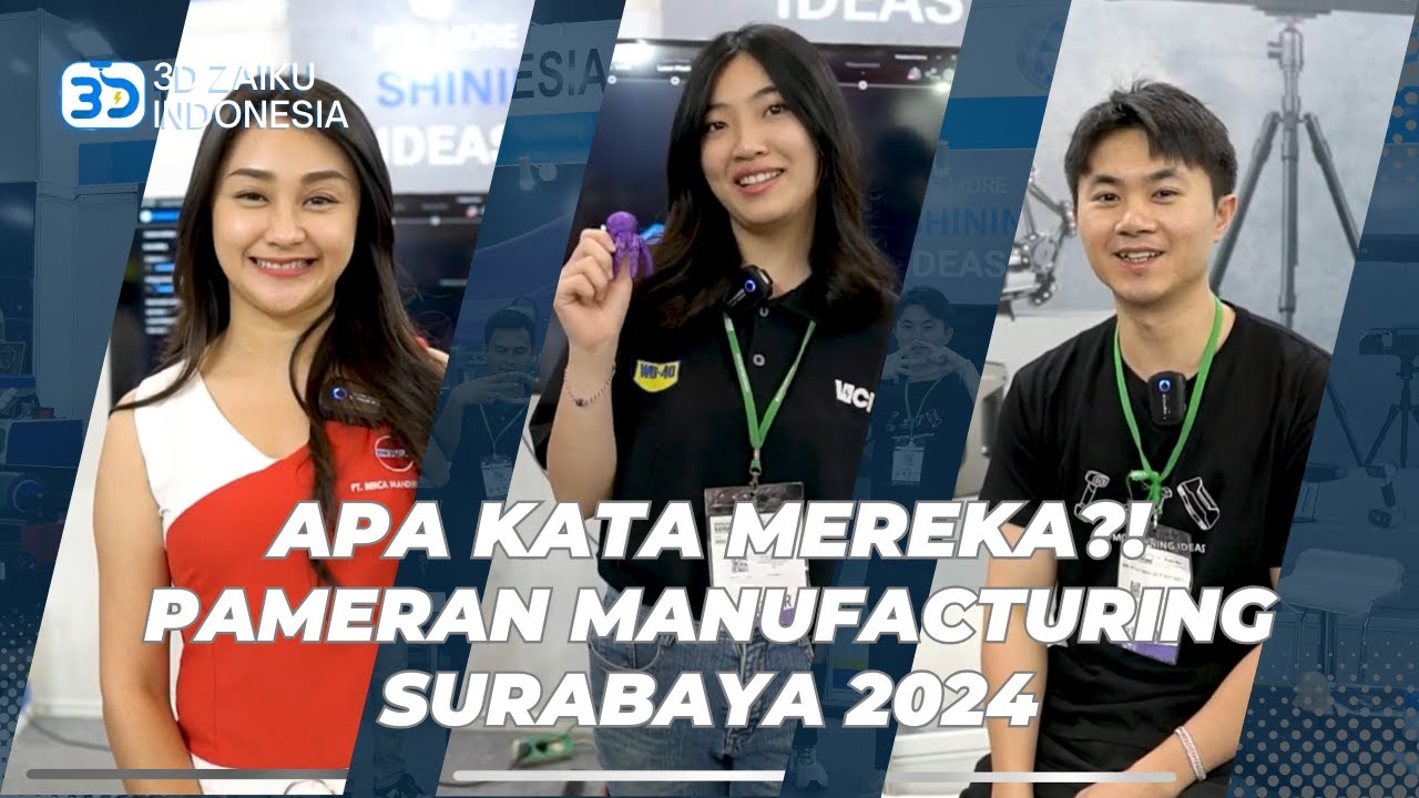 APA KATA MEREKA TENTANG PAMERAN MANUFACTURING SURABAYA 2024 - YouTube
