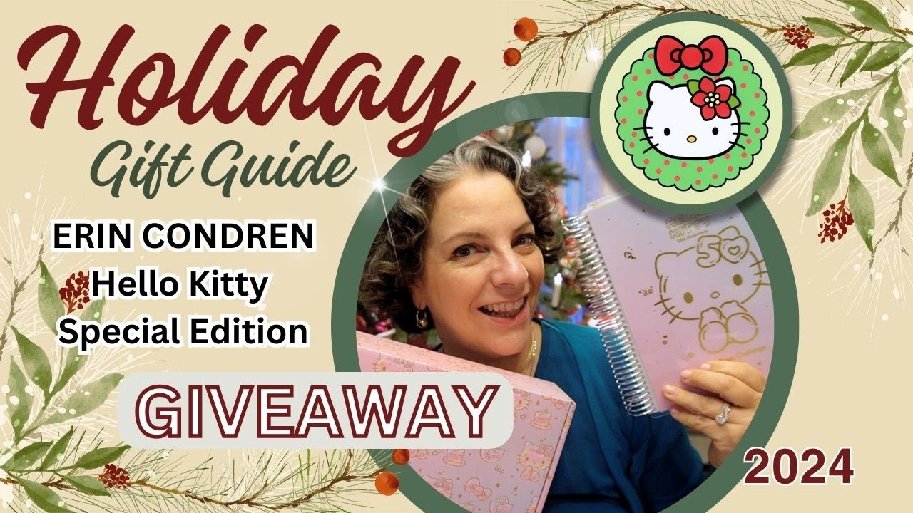 Holiday Gift Guide 2024 || Erin Condren || Hello Kitty Special Edition ...