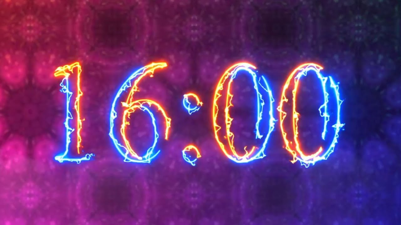 16 Minute Electric Timer | 960 Seconds Countdown - YouTube