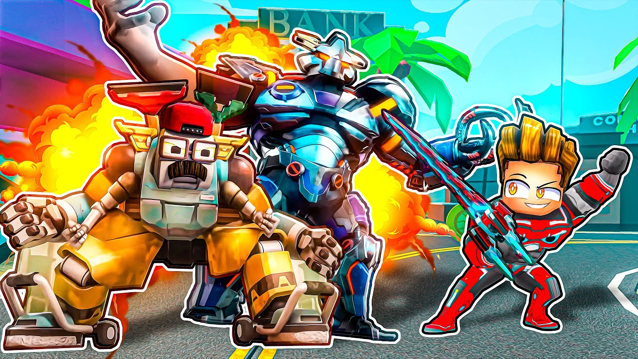 Aku Jadi Horamato!!! Kalahkan Semua Robot Mechamato Dalam Roblox ...