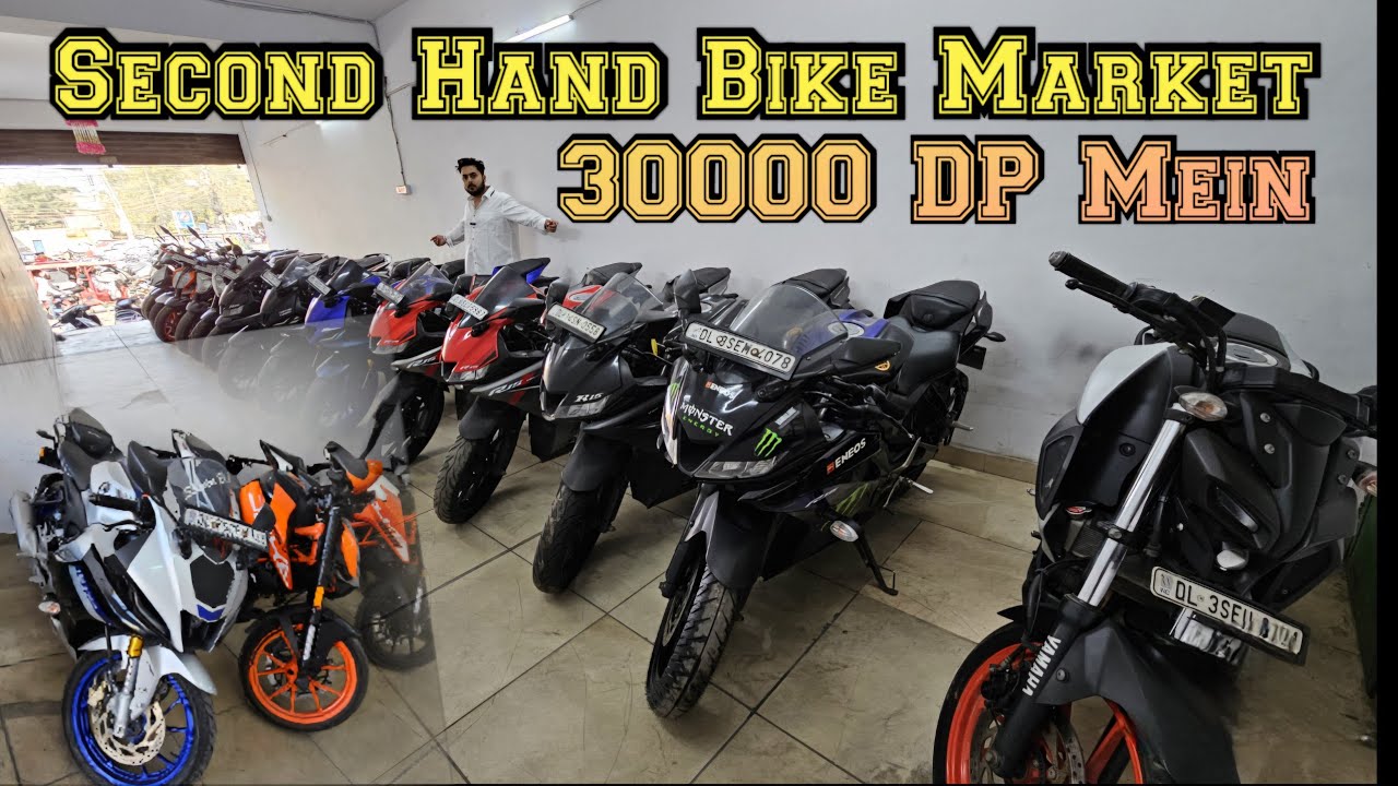Second Hand Bike Market Delhi KTM R15 V4 Used two-wheeler Bike Market ...