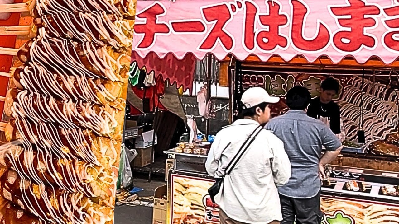 ①"Hashimaki" Street Food ②Stores that serve "Udon" that stretches ...