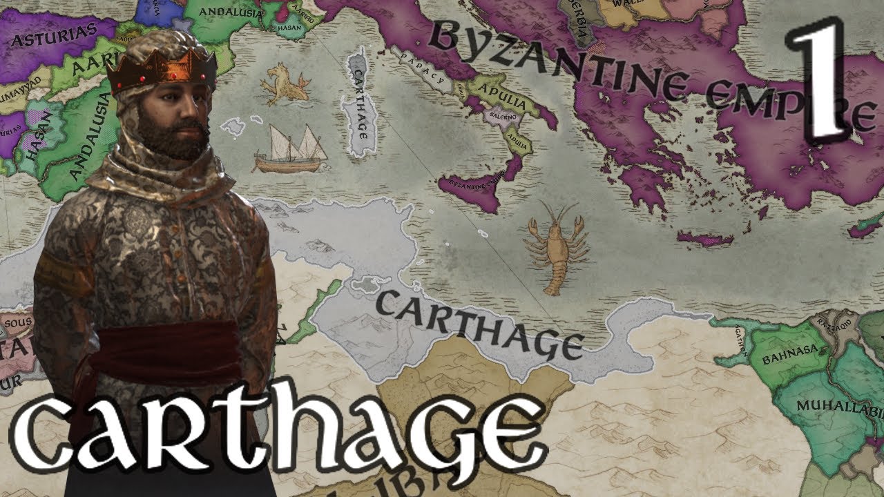 Crusader Kings 3 - Carthage Restoration - 1 - YouTube
