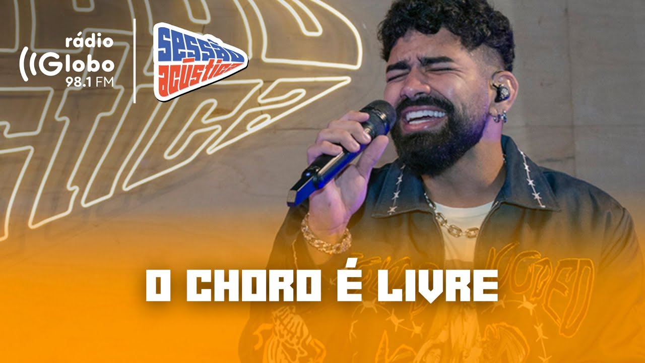 O Choro É Livre - Sessão Acústica Com Dilsinho | Rádio Globo - YouTube ...