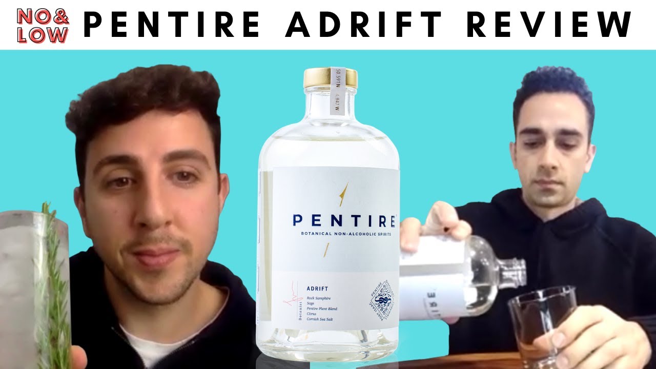 Pentire Adrift Review | Non-Alcoholic Tasting (Coastal Botanical Spirit ...