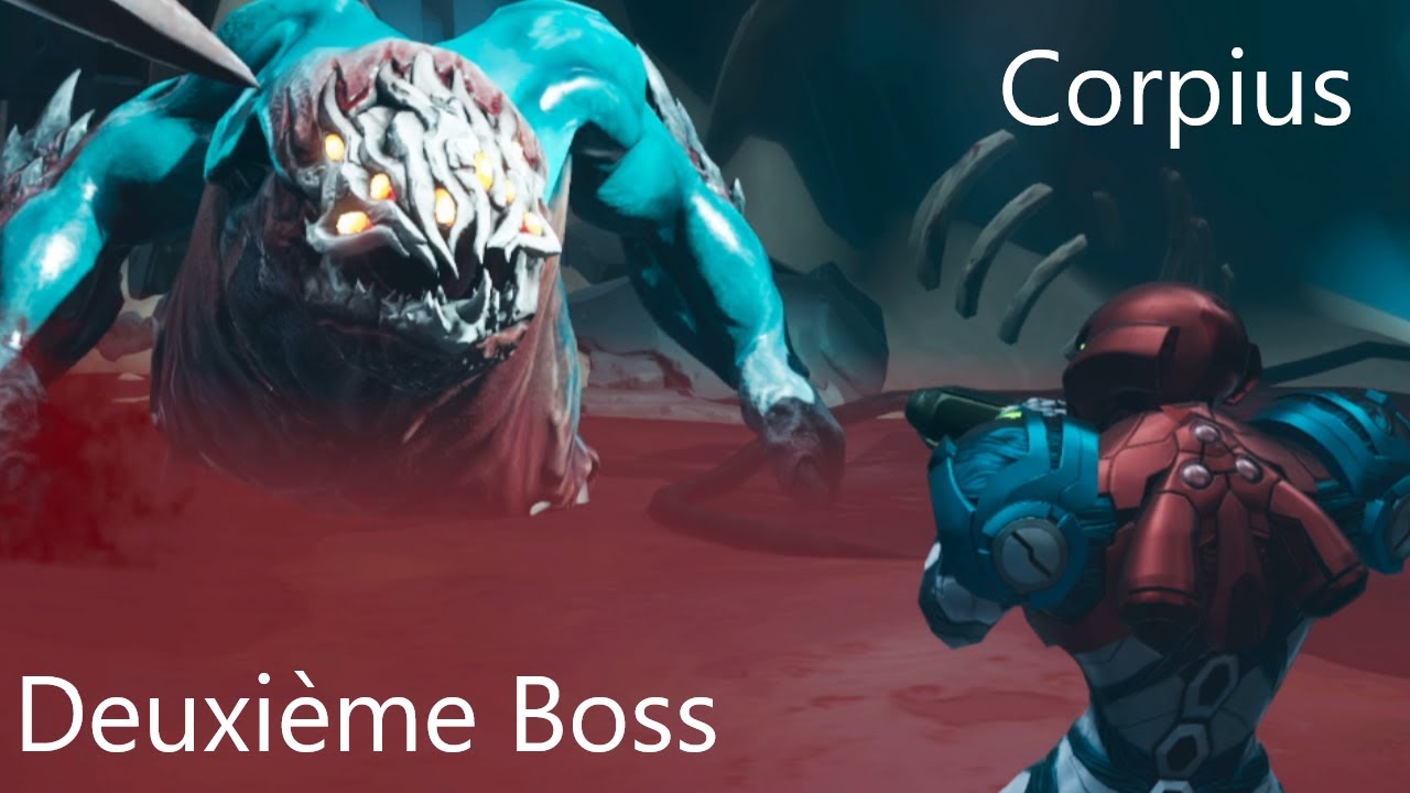 Metroid Dread - Deuxième Boss - Corpius - YouTube