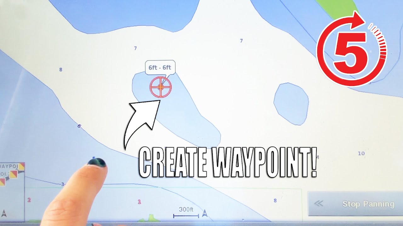 How To CREATE NAME CHANGE & ACCESS Waypoints on Boat GPS - Garmin - YouTube