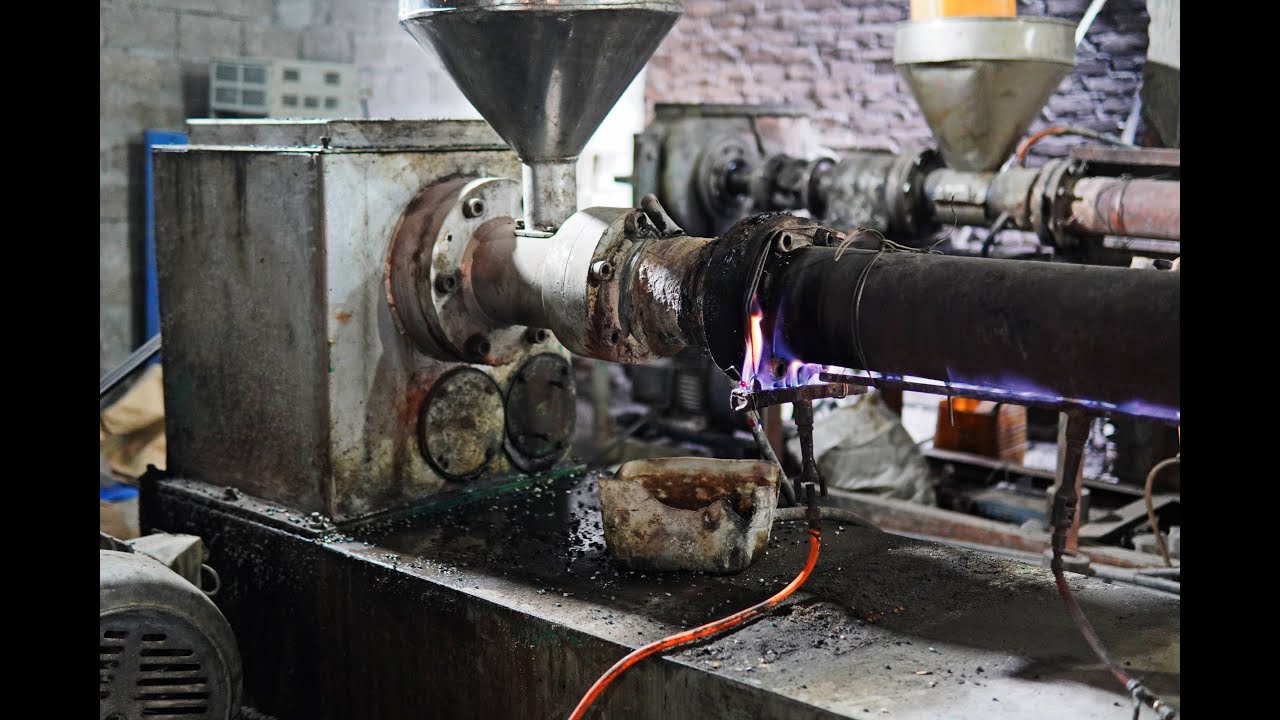 Amazing PVC Pipe Manufacturing Process | Small Industry - YouTube