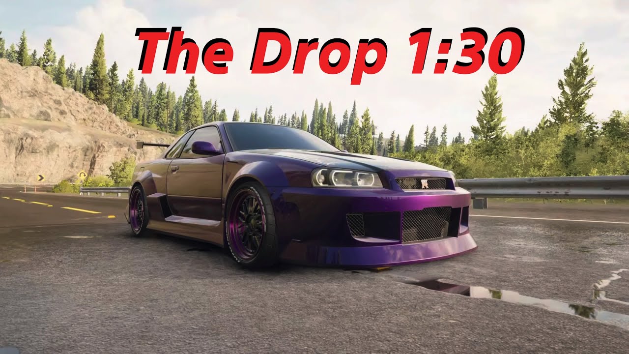 Nfs Unbound | The Drop 1:30 | Nissan Skyline GT-R V-Spec R34 - YouTube