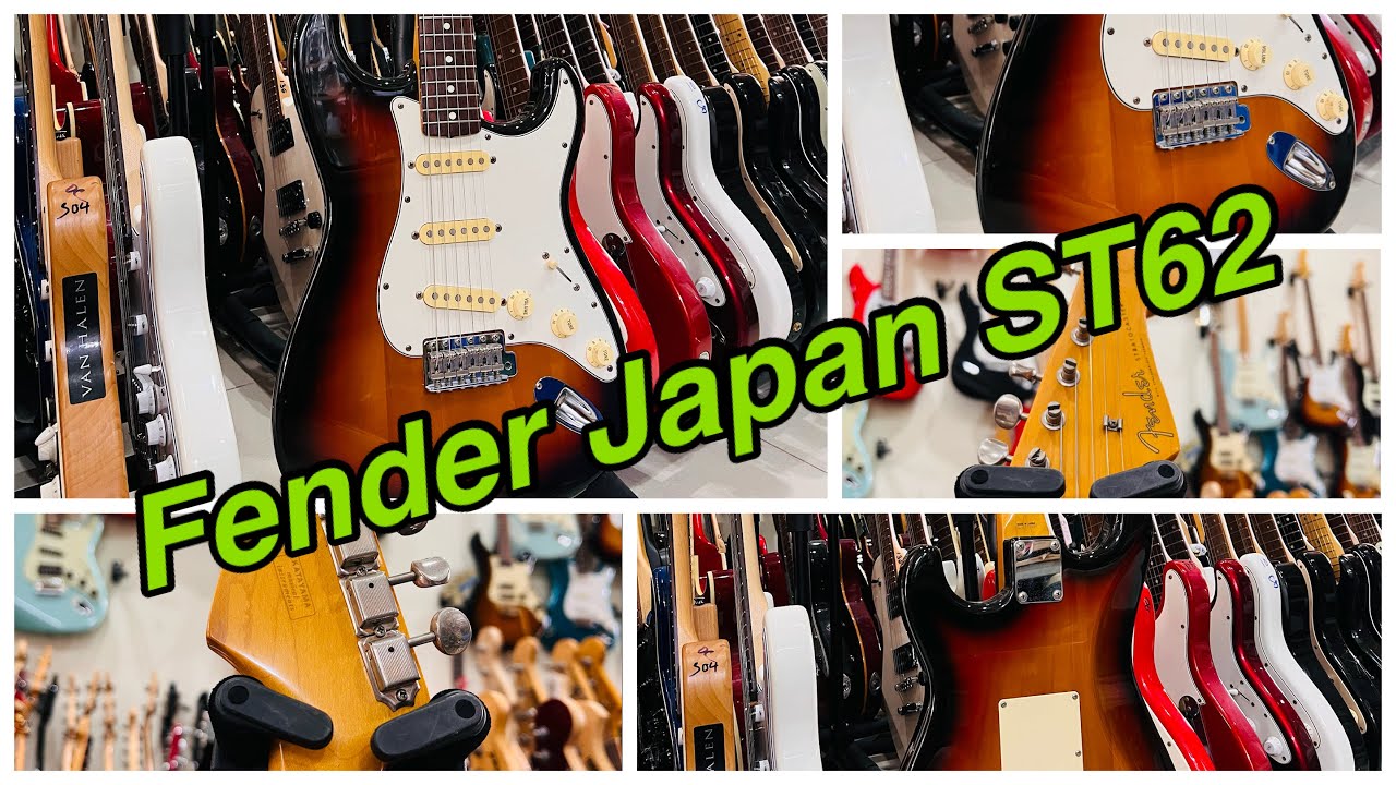 (ĐÃ BÁN) Giới thiệu 1 chiếc Fender Japan ST62 - YouTube