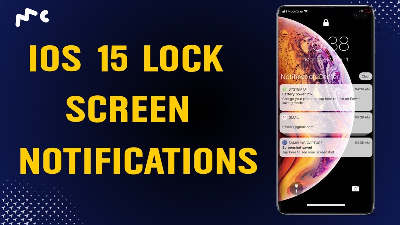 iOS 15 Lock Screen & Notifications 2021 - YouTube
