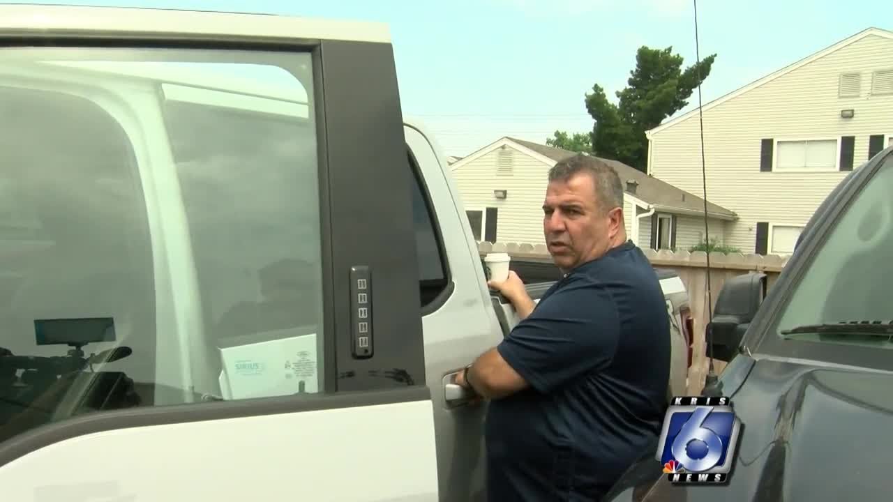 Driver escapes close call after he says his truck was struck by ...