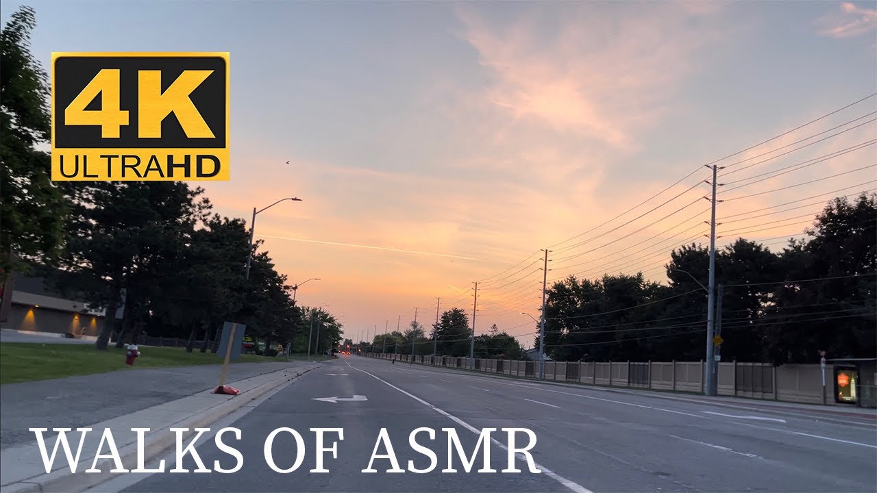 4K ASMR Brisk Morning Relaxing Walk - YouTube