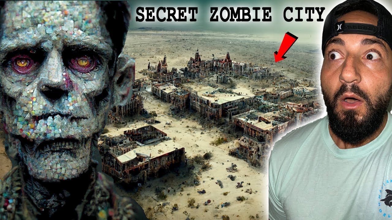 SECRET ABANDONED ZOMBIE APOCALYPSE GHOST TOWN IN THE DESERT // *EAGLE ...
