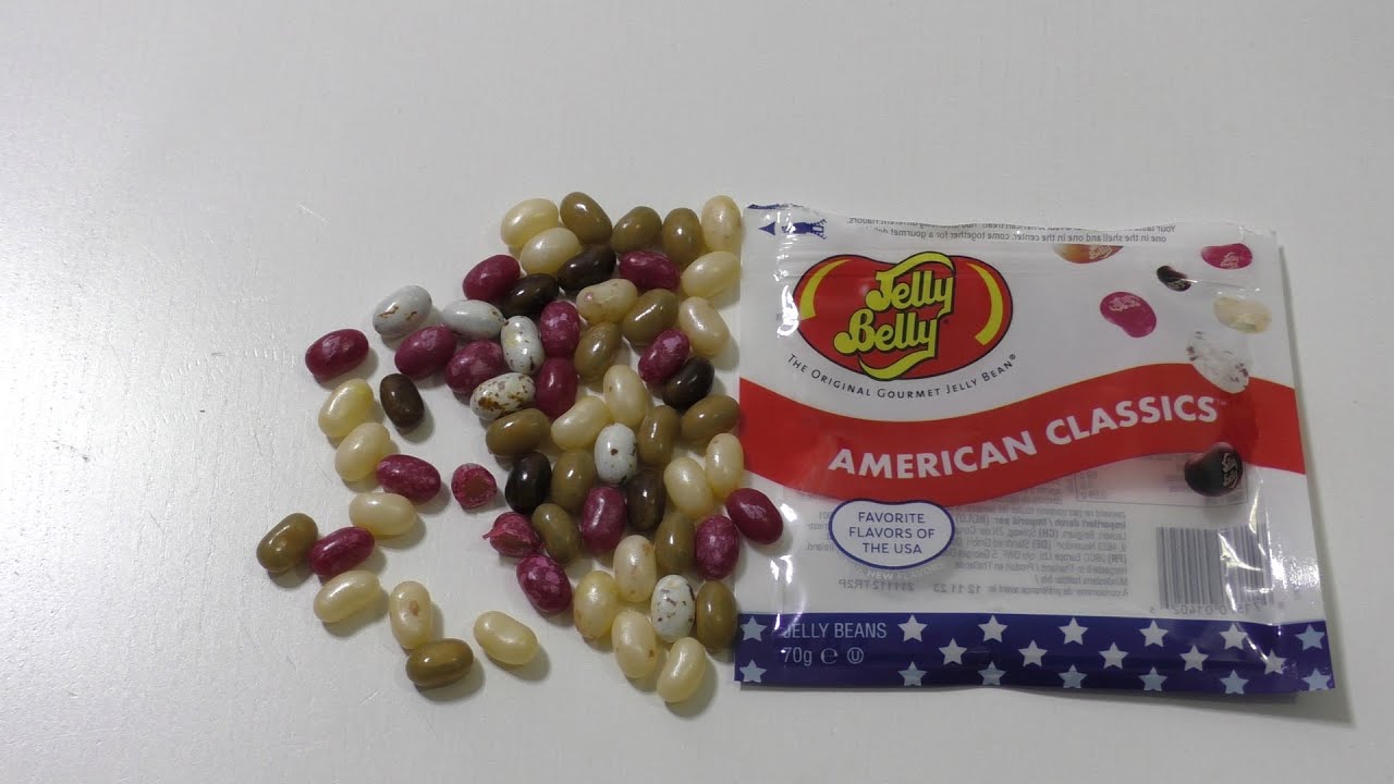 Jelly Belly American Classics - favorite flavors of the USA - YouTube