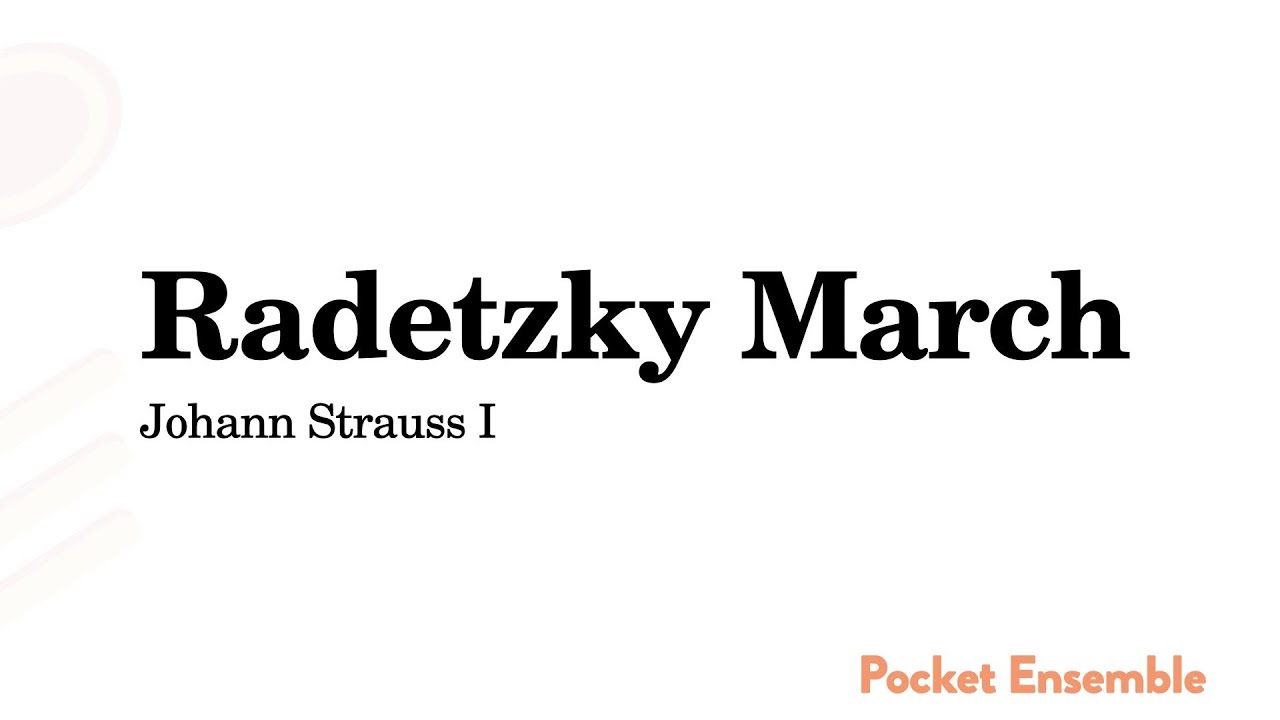 Radetzky March - Johann Strauss I - YouTube