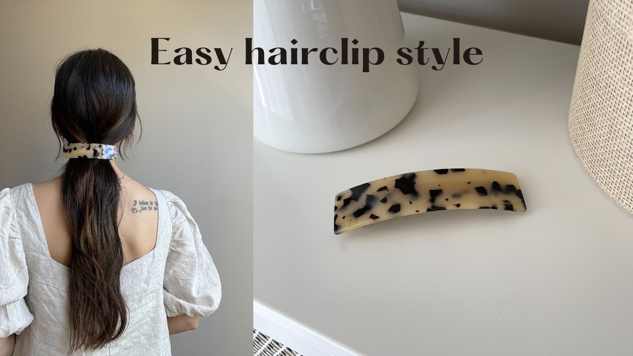 6 Easy & Simple Hair Clip stylings - YouTube