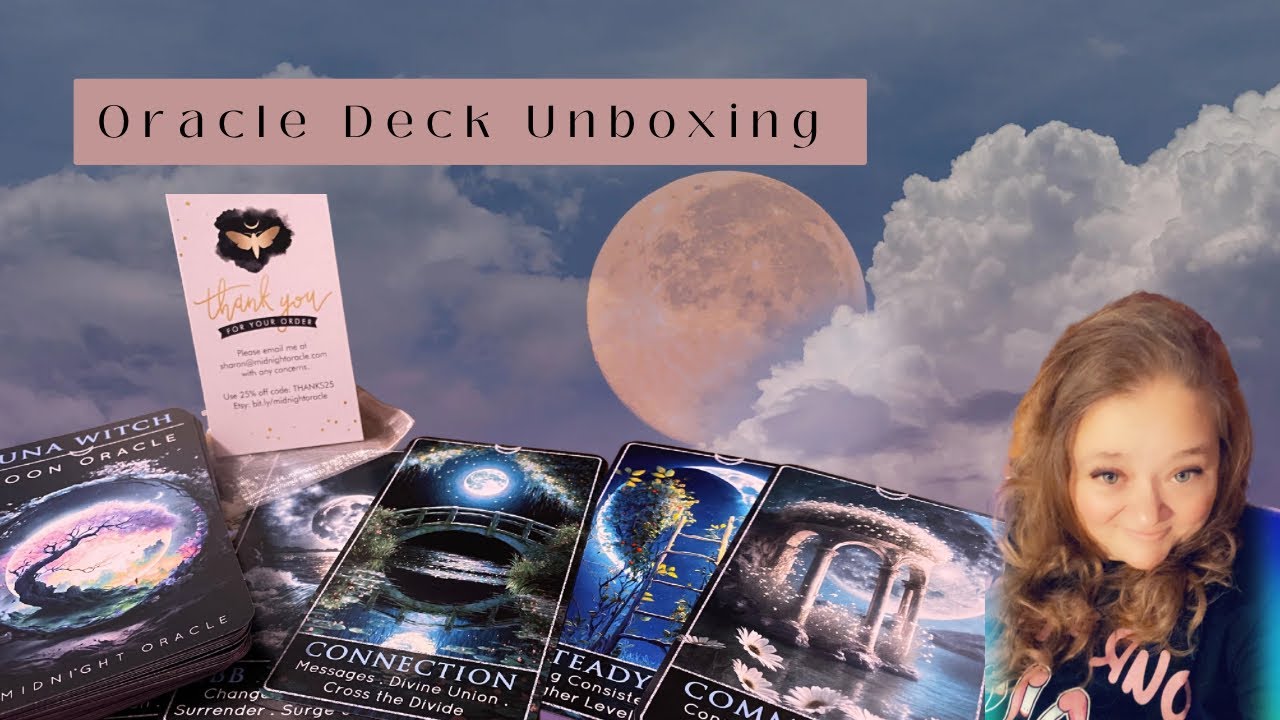Unboxing *of Independent Artist Oracle Deck from Etsy - YouTube