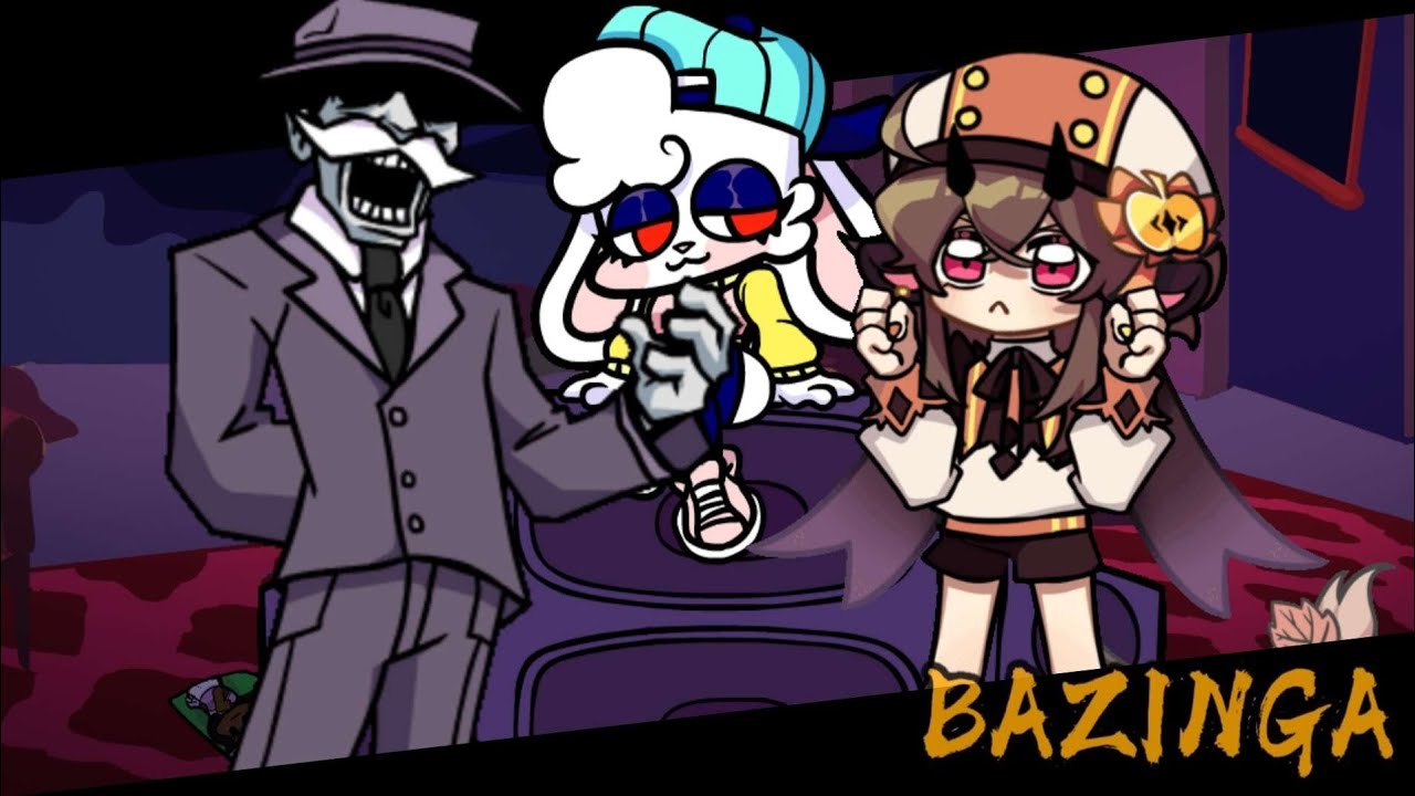 FNF Cover 3 - Bazinga but it's Beelze VS Danke - YouTube