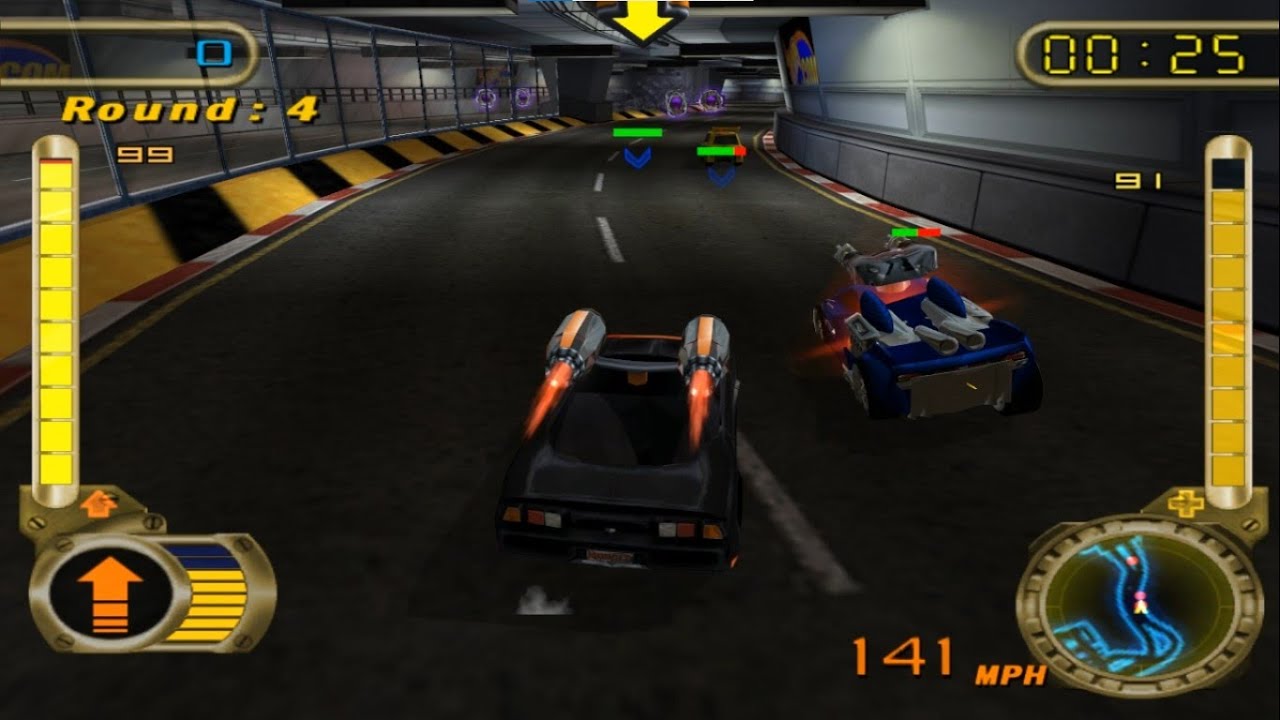 Hot Wheels Velocity X - Gameplay - Downtown Race - YouTube