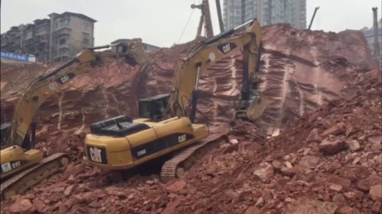 New products hydraulic ripper machine for road construction - YouTube