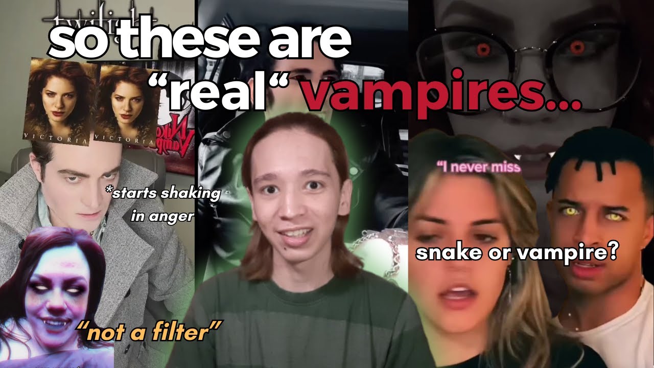 tiktok's vampire community - YouTube