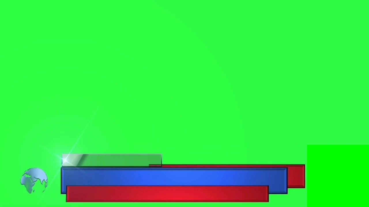 Green screen news effect. - YouTube