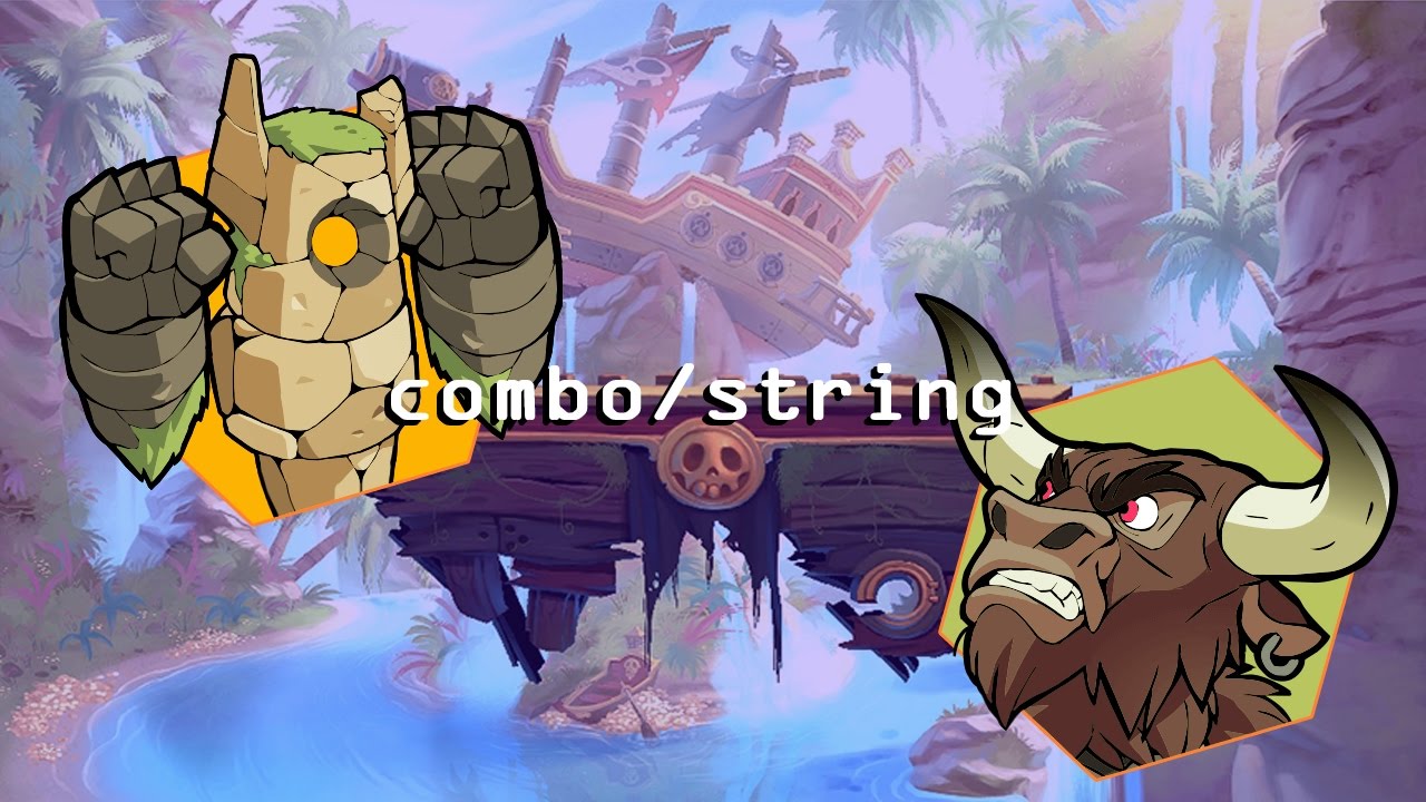 Brawlhalla Hammer Combo/String || Kor & Teros || - YouTube