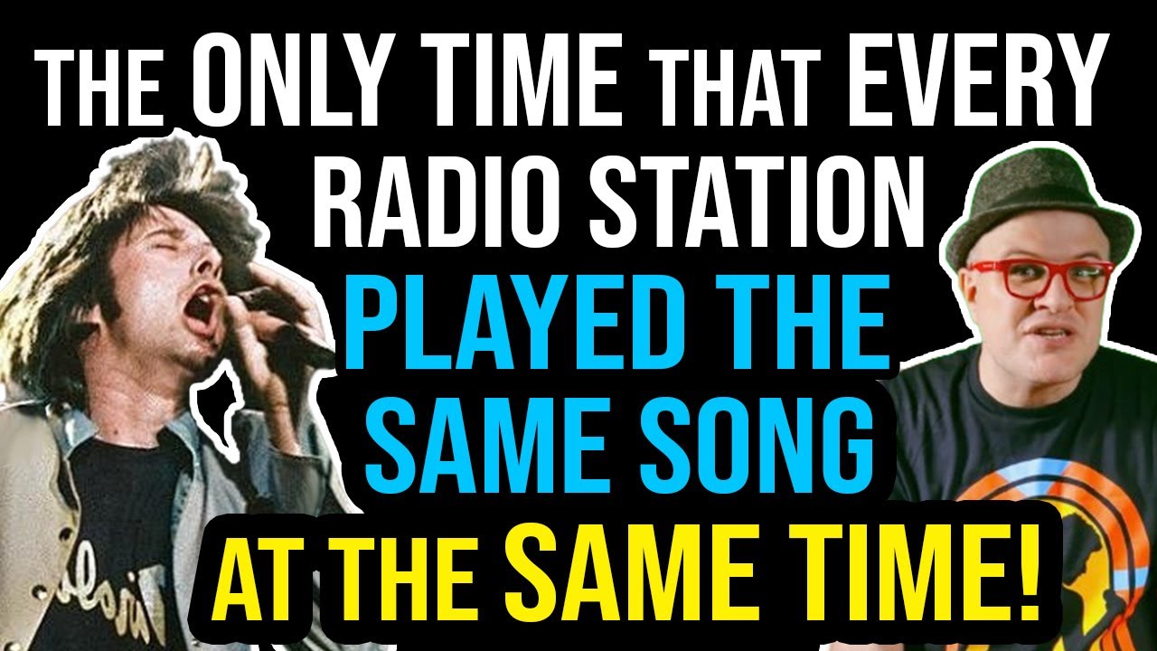 ONLY TIME in HISTORY That EVERY Radio Station Played the SAME SONG ...