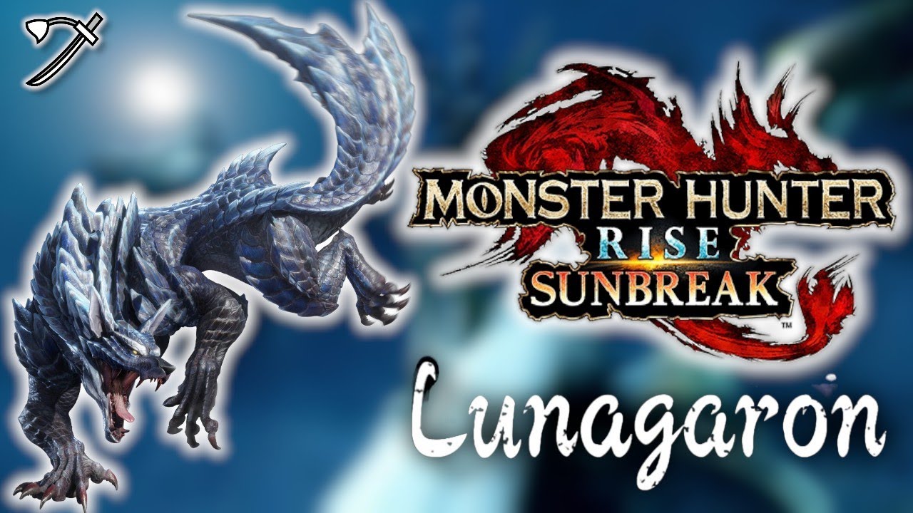 MH Rise Sunbreak Lunagaron First Encounter | Longsword Solo | - YouTube