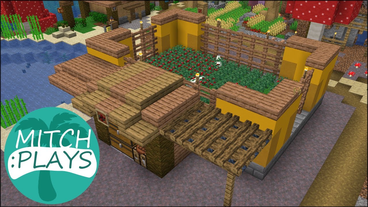🍓 Easy Sweet Berry Farm (for Beginners!) - Mitch Plays Minecraft - YouTube