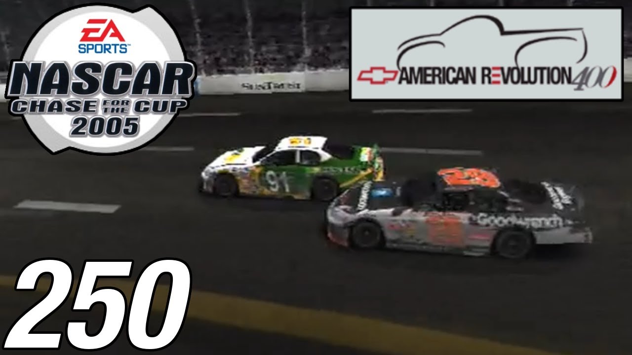 Let's Play NASCAR 2005 - Part 250 - '08 Chevy 400 - YouTube