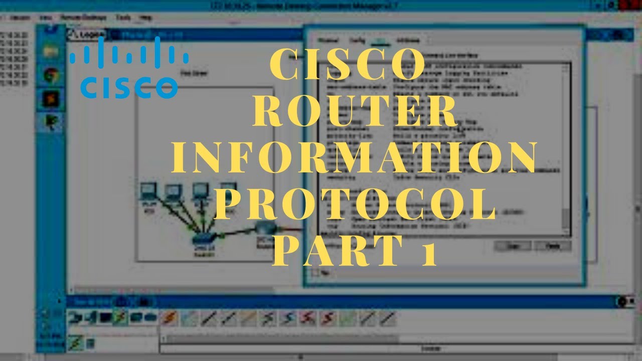 Cisco Router Information Protocol Part 1 #getajobinit - YouTube