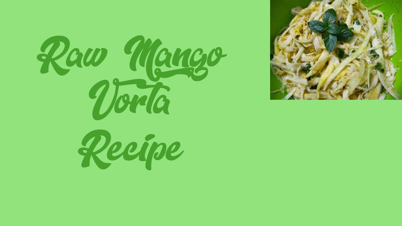 Easiest MANGO VORTA Recipe - YouTube