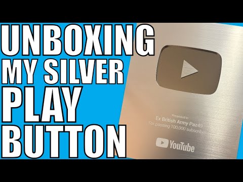 Unboxing My Silver Play Button - YouTube