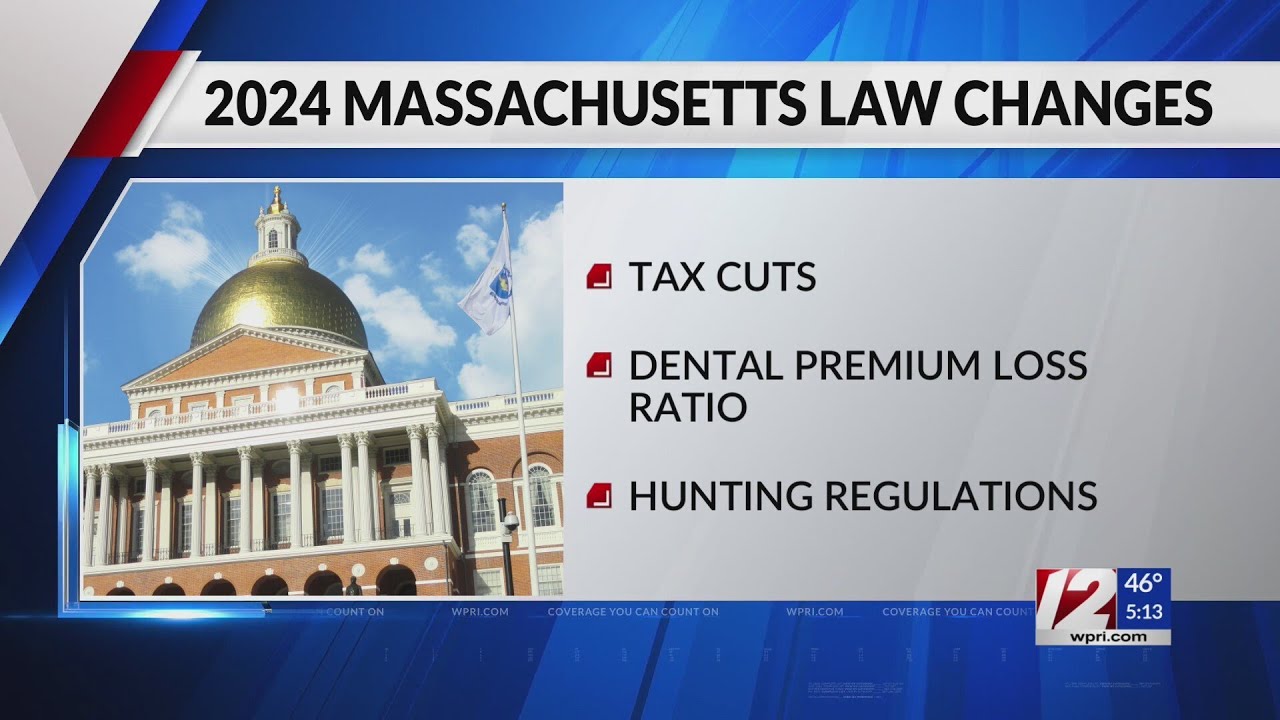 Massachusetts laws going into effect in 2024 - YouTube