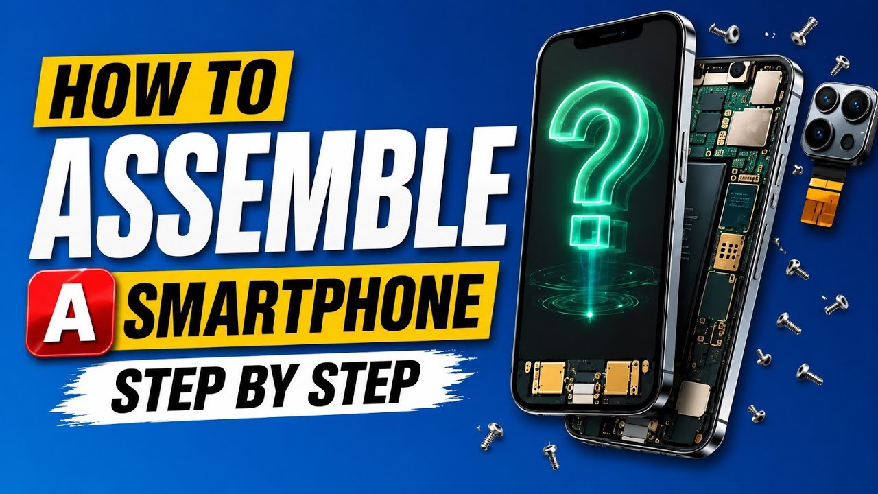 HOW TO ASSEMBLE A SMART PHONE | HOW TO ASSEMBLE AN ANDROID PHONE #how # ...