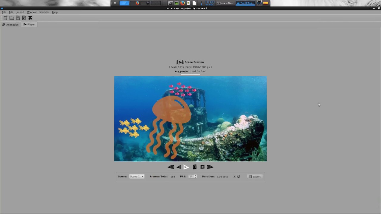 TupiTube Desk: Undersea Scene - YouTube