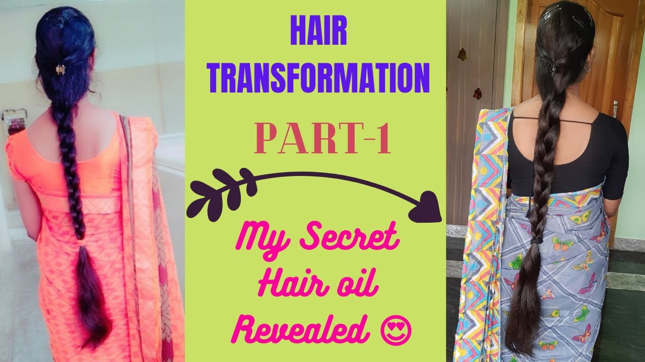 My Secret Hair Oil Revealed||Hair Transformation PART-1||Hair Growth ...