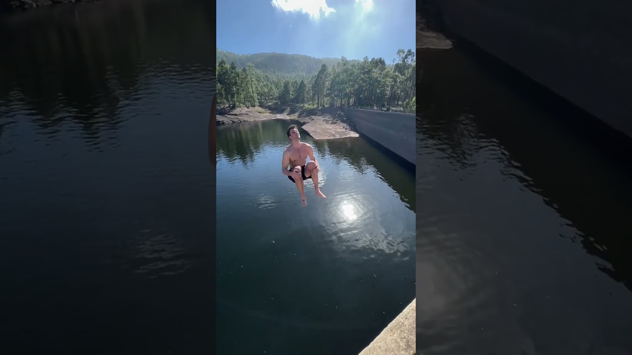 Painful DOUBLE BACKFLIP fail from 7m - YouTube