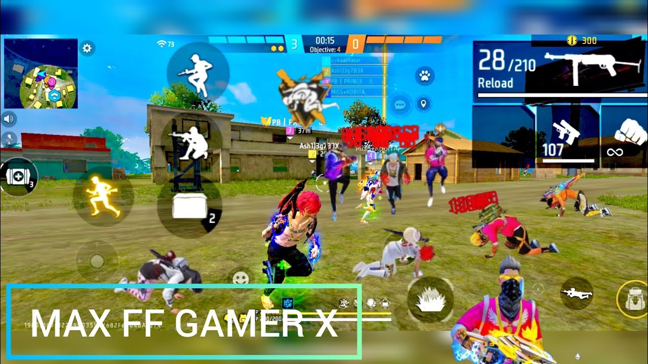 MAX FF GAMER X is live free fire - YouTube