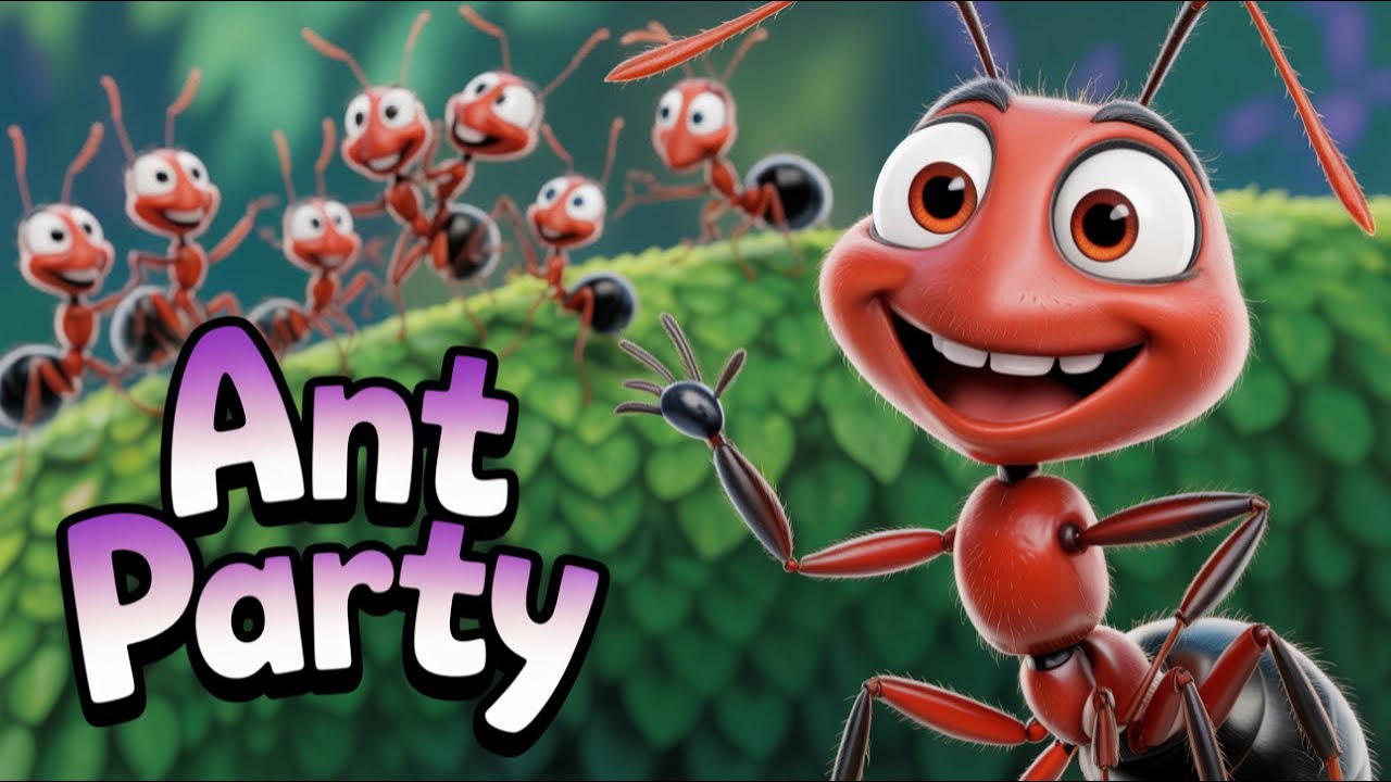 ANTS Crash the Party and Steal All the Food! - YouTube