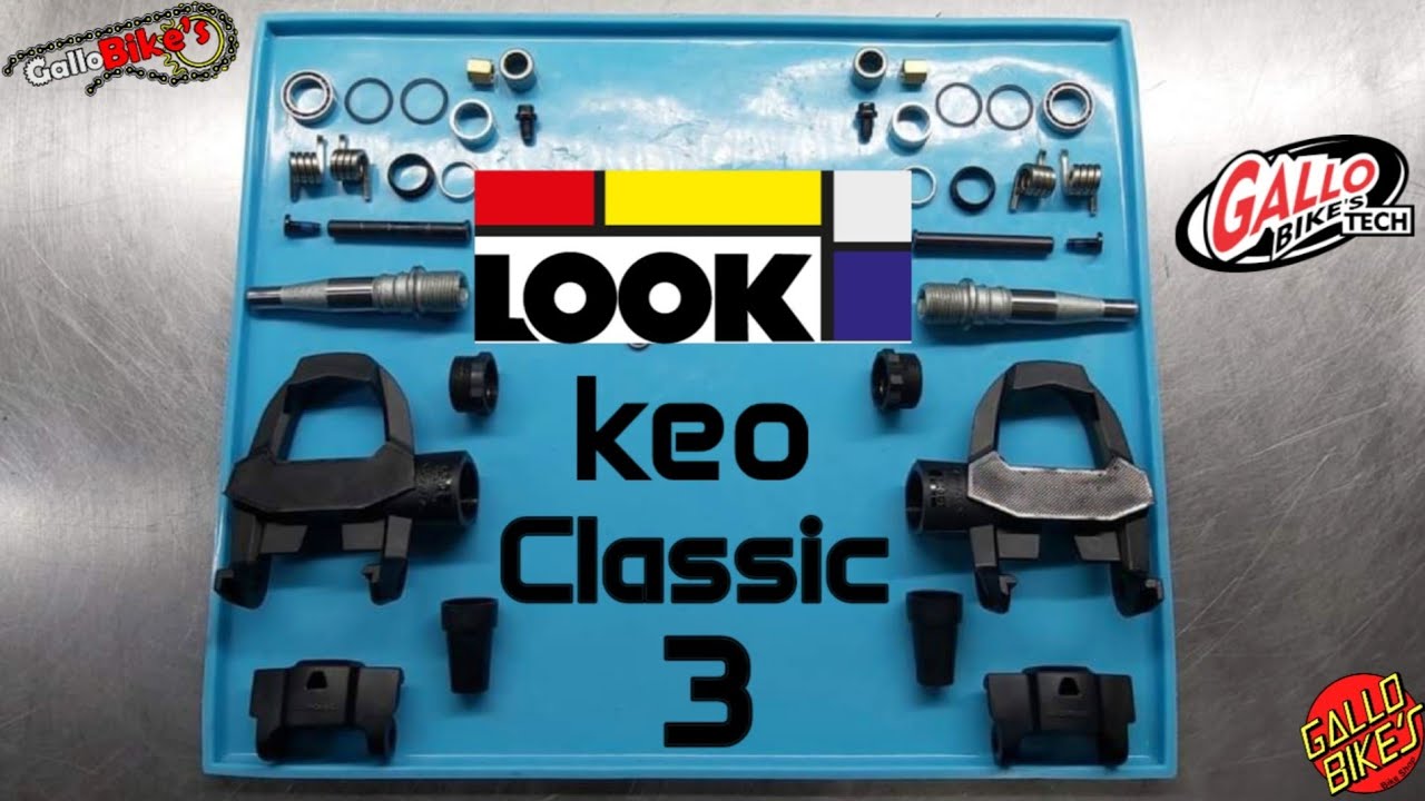 Look keo Classic 3 Servicio Pedales Ruta | Mantenimiento Pedal Sport ...