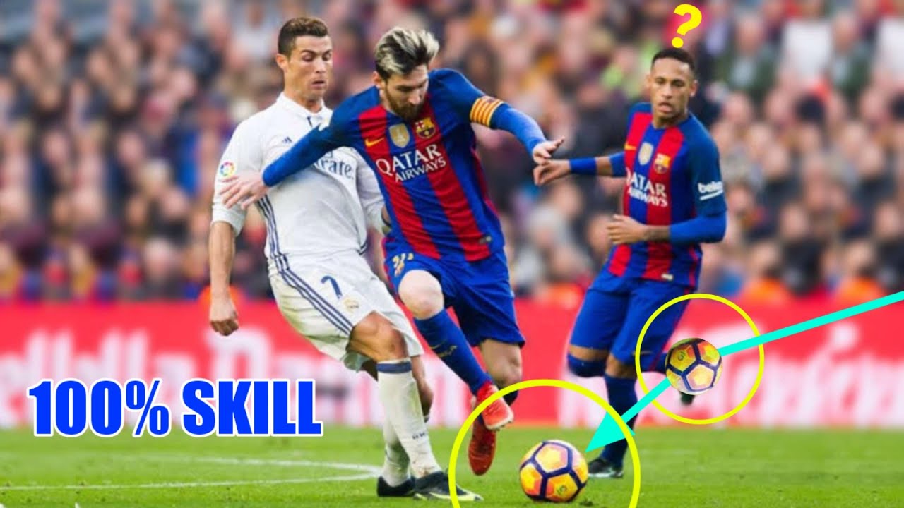 100% Skills, Impossible moments in football #footballskills - YouTube