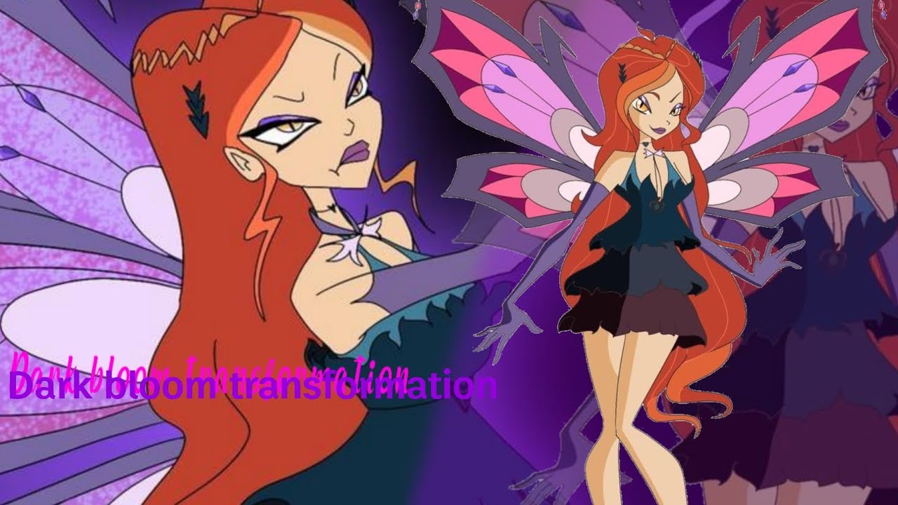 Dark bloom transformation enchantix power( fan made scene) - YouTube