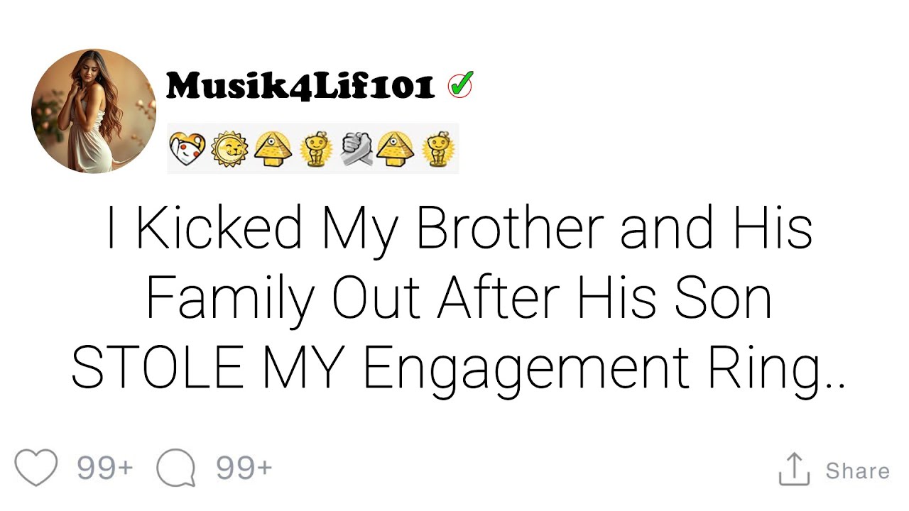 I Kicked My Brother and His Family Out After His Son STOLE MY ...