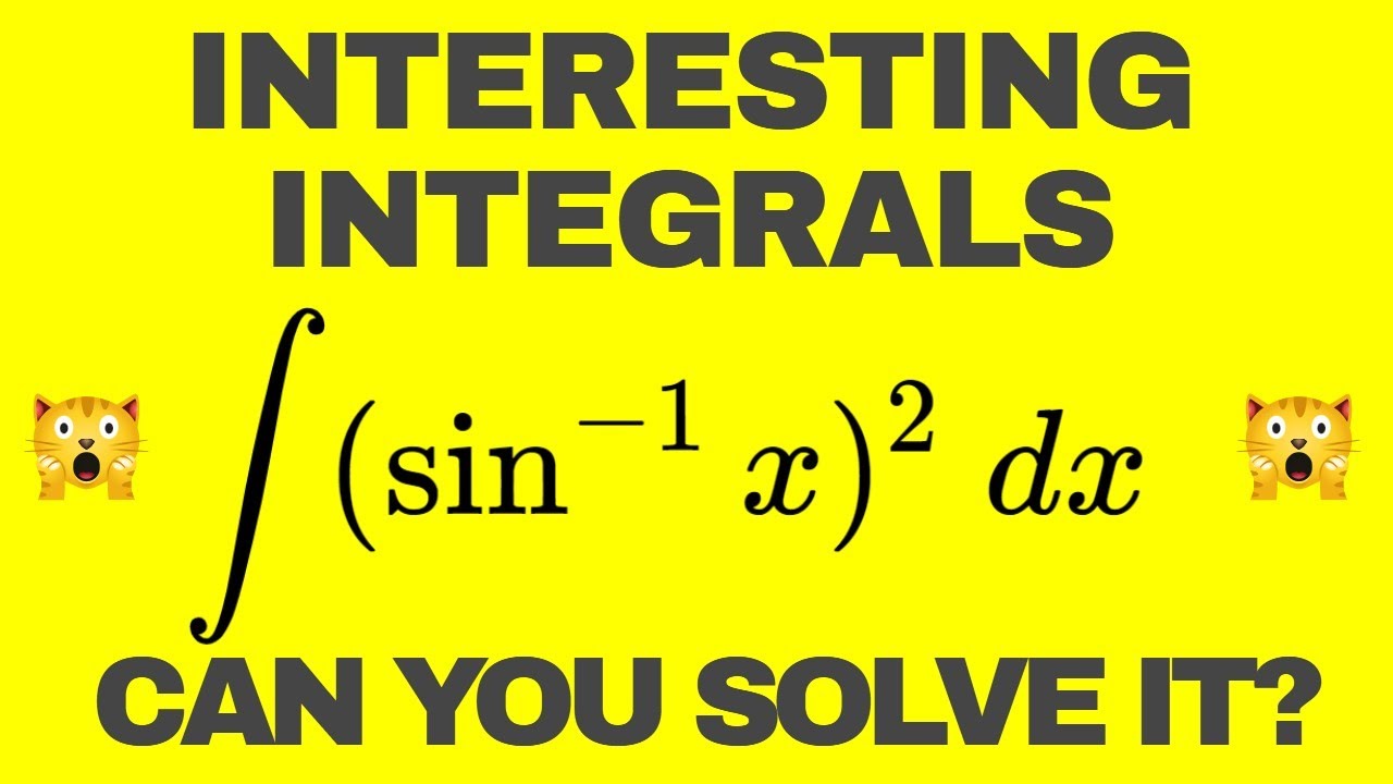 arcsin squared - YouTube