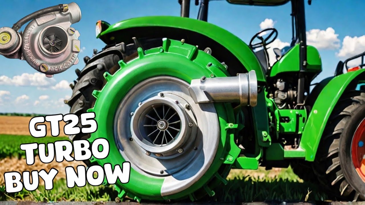 5 Minutes to BOOST Your Engine with GT25 Turbo - YouTube