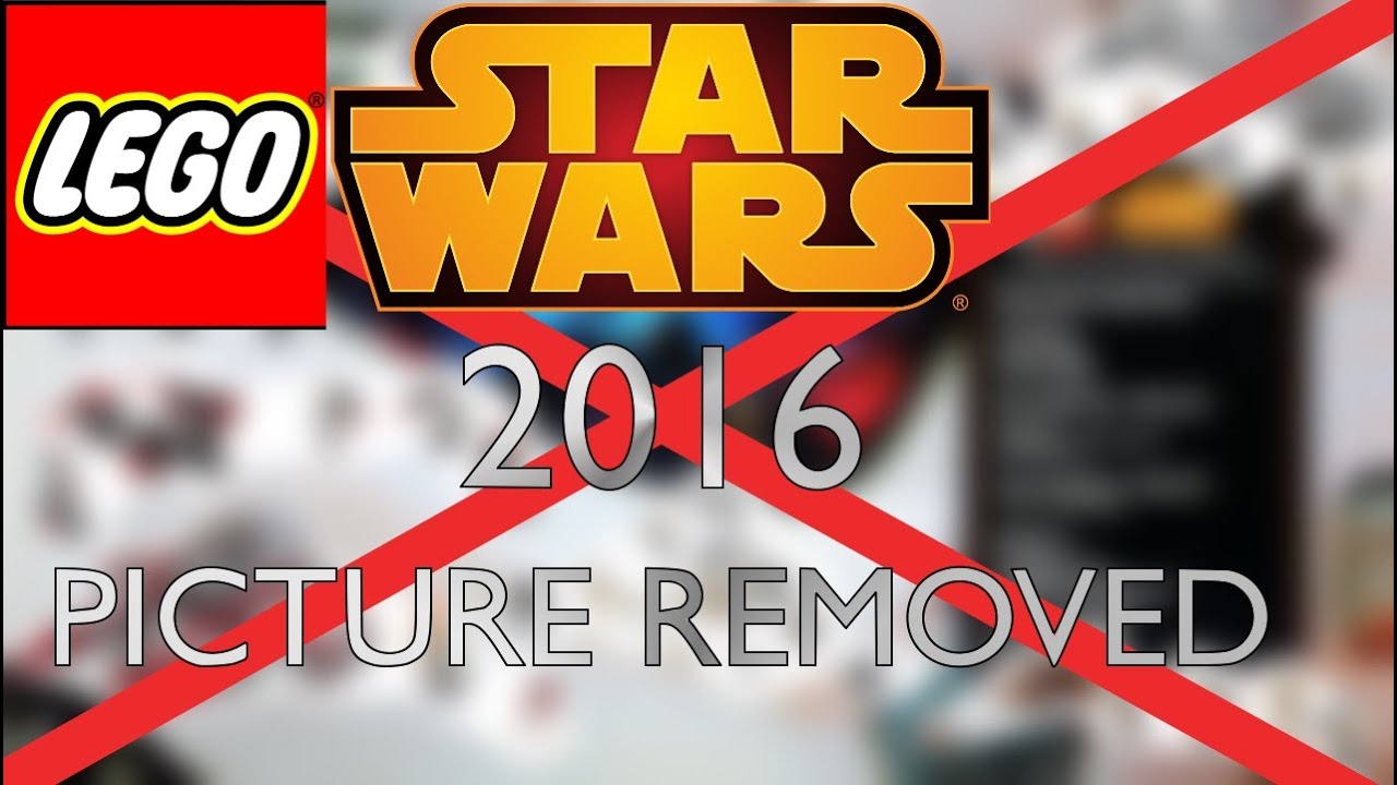 LEGO Star Wars 7 Sets: WHY I REMOVED the pictures .. - YouTube