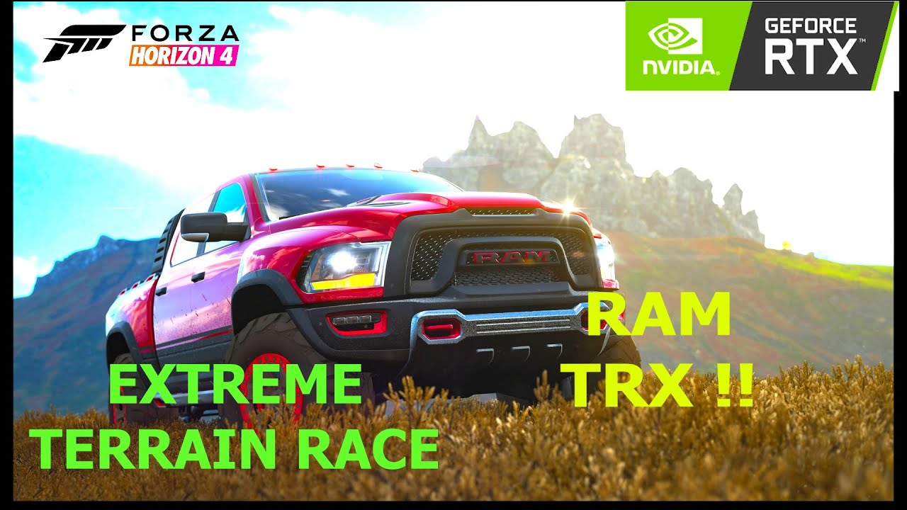 RAM Trx Terrain Race Forza Horizon 4 - YouTube